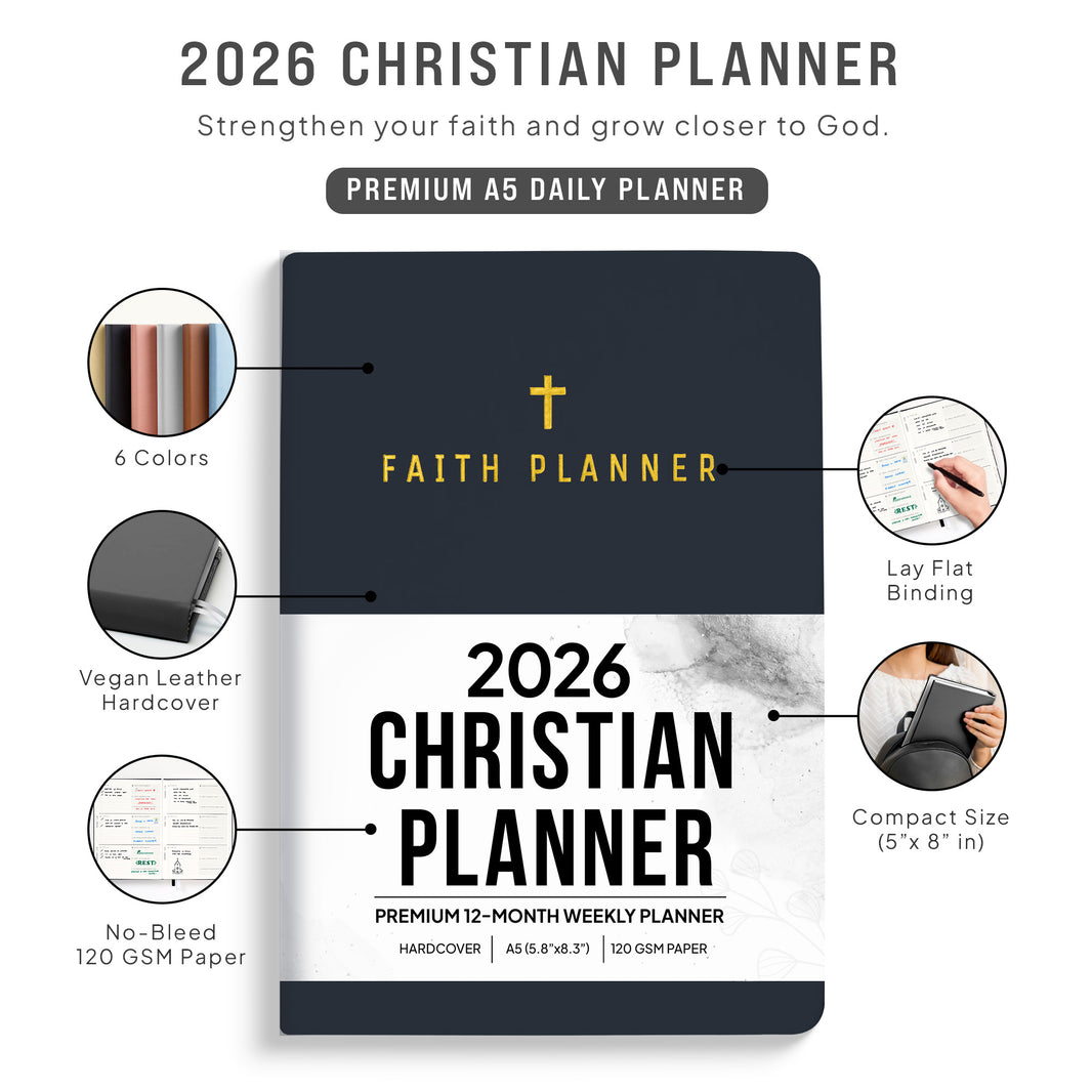 Christian Planner, Prayer Planner & Bible Planner | Faith Planner